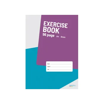 Teachables Exercise Book A4 8 mm 96p