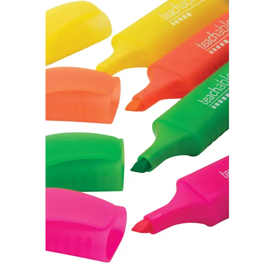 Highlighters Assorted - Pack of 4