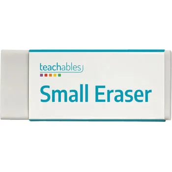 Teachables Small Eraser Pk 30 40x17x10mm