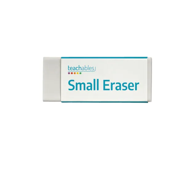 Teachables Small Eraser Pk 30 40x17x10mm