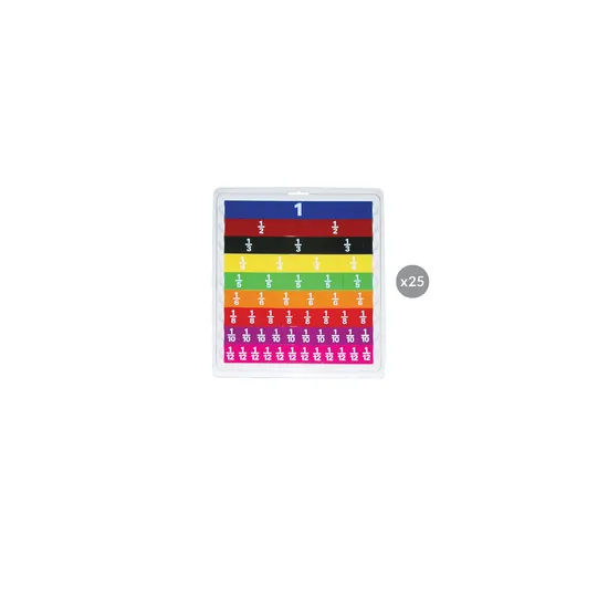 Fraction Colour Board Class Set