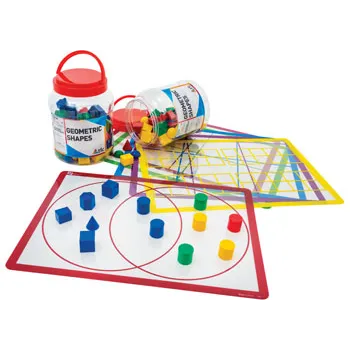 Geometric Shapes & Sorting Mats Kit