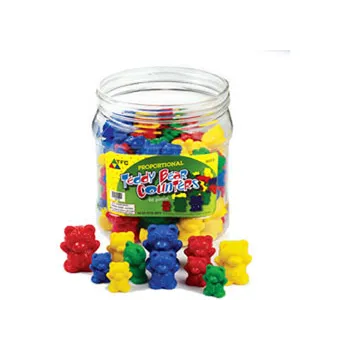 Teddy Bear Counters - Set of 96Pc