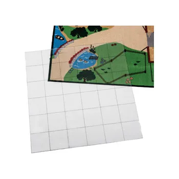 Transparent Grid Mat 90x90cm