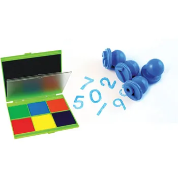 Number Stamps & Stamp Pad