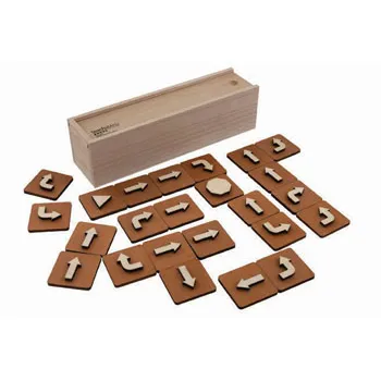 Wooden Tactile Coding Discs - Set of 24