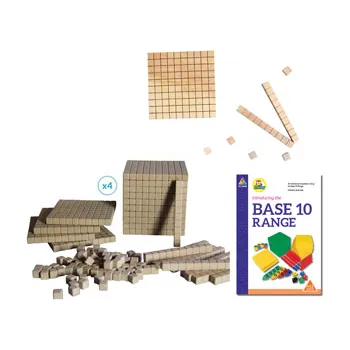 Teachables Eco-Wood Base Ten Class Kit