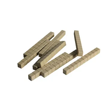 Teachables Eco-Wood Base Ten Longs - 10 pc