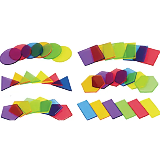 Translucent Attribute Shape Set - 36 pc - MTA Catalogue