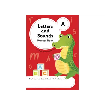 Teachables Letters and Sounds Practice Book A NSW Font