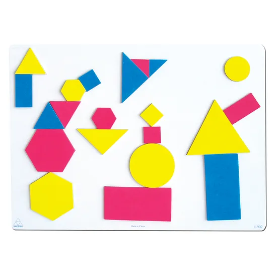 Teachables Magnetic Attribute Blocks – Set of 36