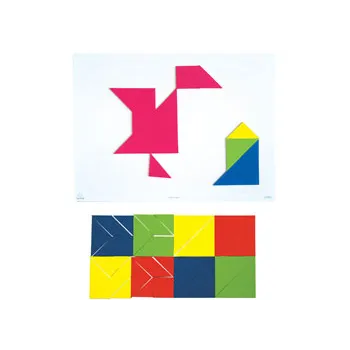 Magnetic Tangram 4 sets 28 pc