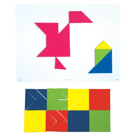 Magnetic Tangram 4 sets 28p