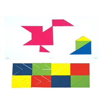Magnetic Tangram 40 sets 280 pc