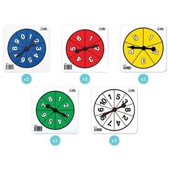 Number Spinners Pack