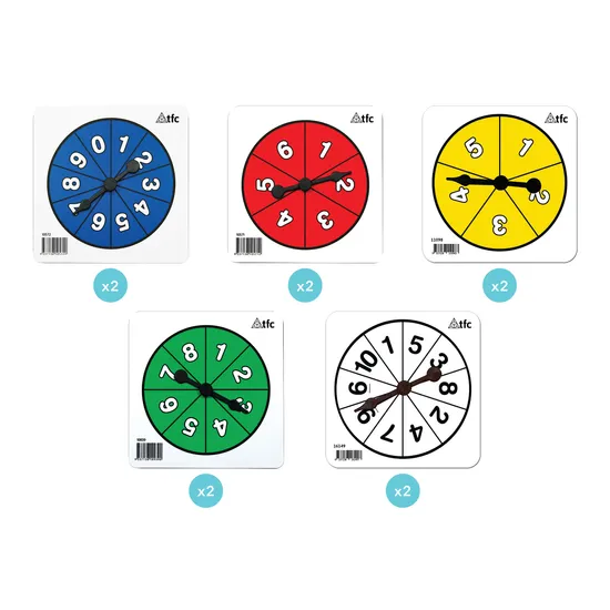 Teachables Number Spinners Pack