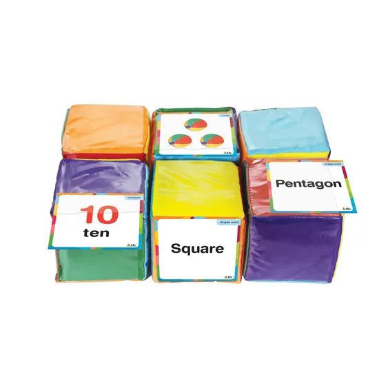 Teachables Pocket Cube Dice – Set of 6