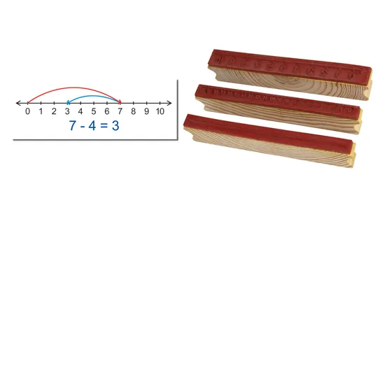 Teachables Stamp Number Lines – Set of 3