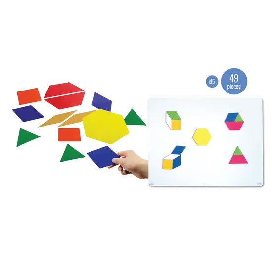 Magnetic Pattern Blocks Class Pack