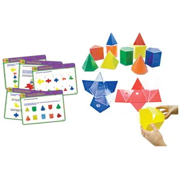 Geometric Folder Shapes & Activity Cards