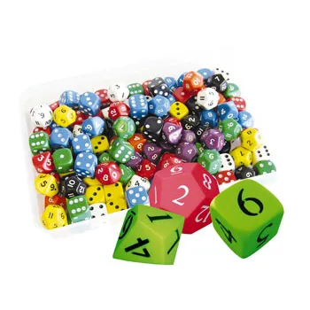 Dice - Class 3-4 Pack 123 pc