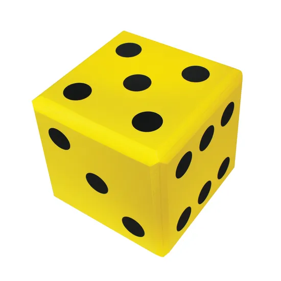 Teachables Foam Dice – 6-Face, 200 mm, Dotted