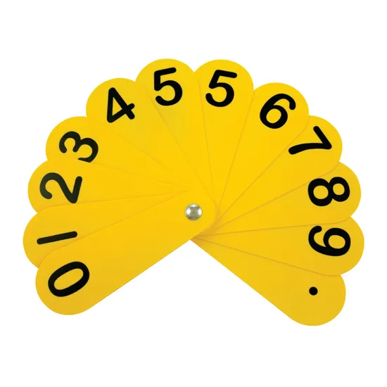 Teachables Number Fan – Single Number