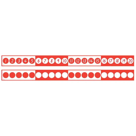 Teachables Number Line Strips – 1 to 20