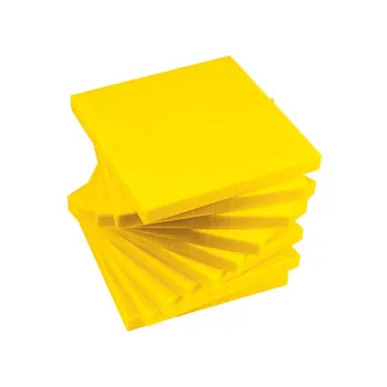 Base Ten MAB Flats - Yellow - Set of 10