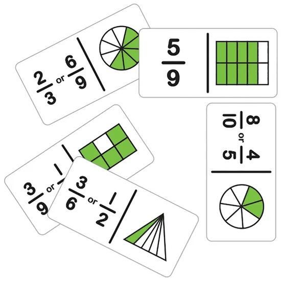 Dominoes Fraction Simple B