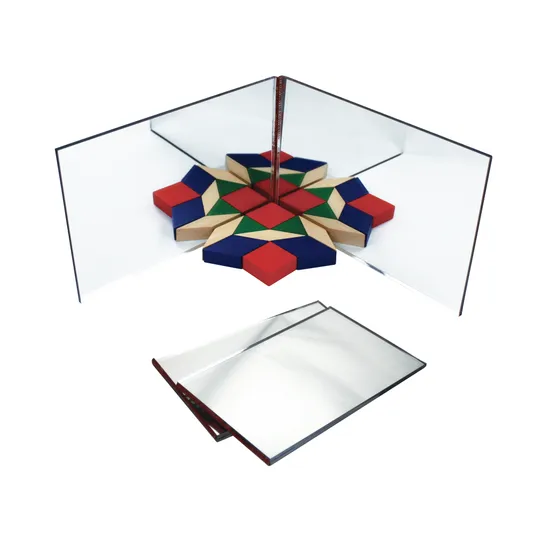 Teachables Hinged Mirror – 100×150 mm, Set of 3
