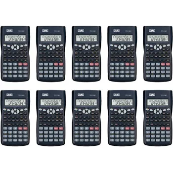 Calculator Scientific 2 Line - Set of 10