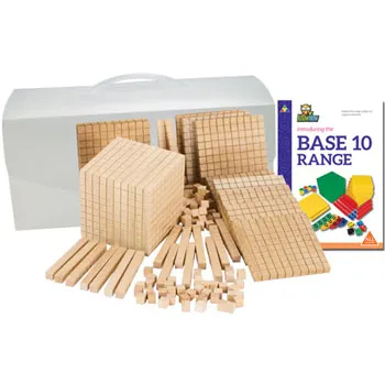 Wooden MAB Base 10 Student Set & Guide