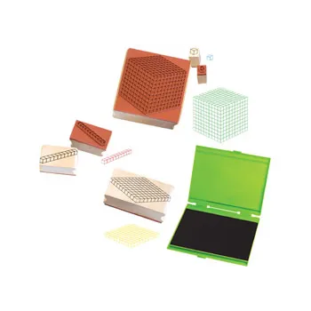 Base 10 Stamps - 5pc with Stamp Pad