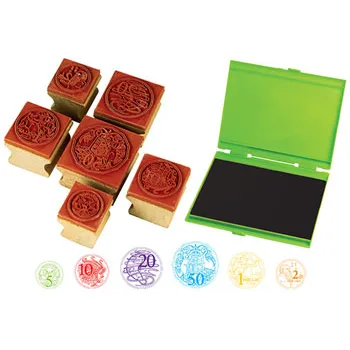 Stamp Money and Ink Pad