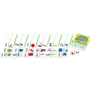 Fraction Dominoes Set 196 pc