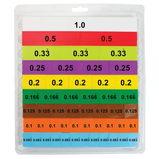 Teachables Decimal Bars – Student Set, Pack of 51