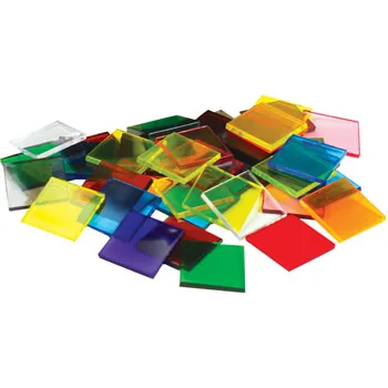 Colour Tiles 2cm Trans 500p
