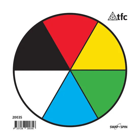 Teachables Swap & Spin Inserts – Colour, Set of 6