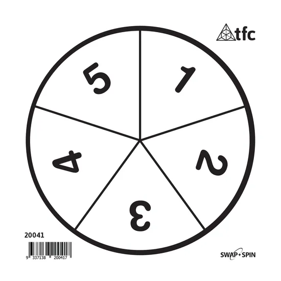 Teachables Number Inserts – Numbers 1–5