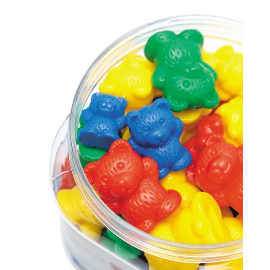 Teachables Bear Counters – 4 g, 8 g, 12 g, Set of 96