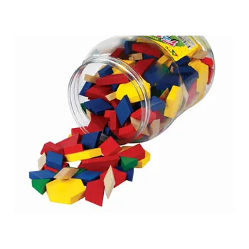 Wooden Pattern Blocks Class Pack - 10 Sets