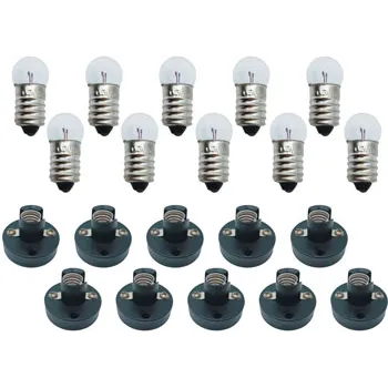 Bulbs 1.5v with Lamp Holders - P10