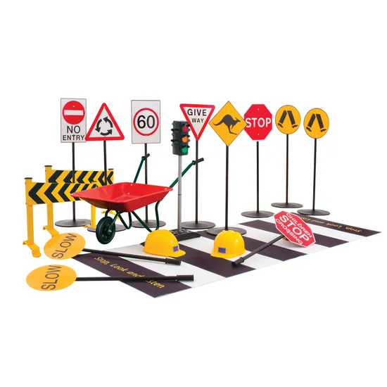 Complete Set of Road Safety Signs