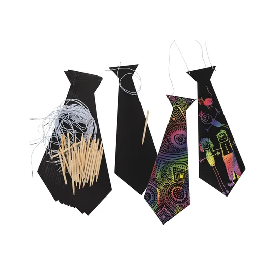 Scratch Ties - Pack of 30