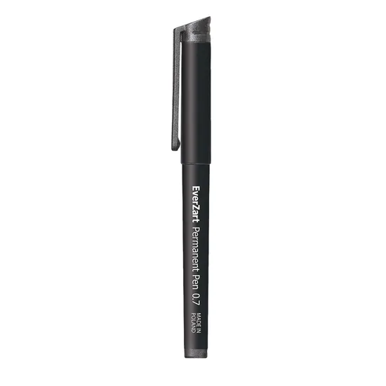 EverZart Permanent Pen Black - Pack of 20