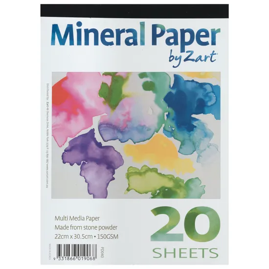 Mineral Paper Pad A4 150gsm - 20 Sheets