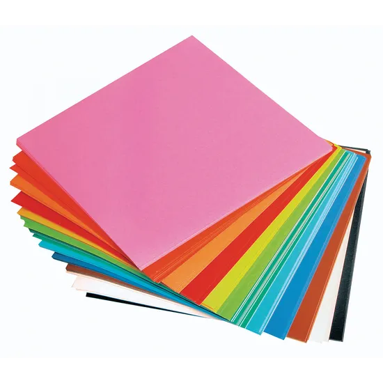 Adhesive Coloured Squares 15 cm – Pack of 100