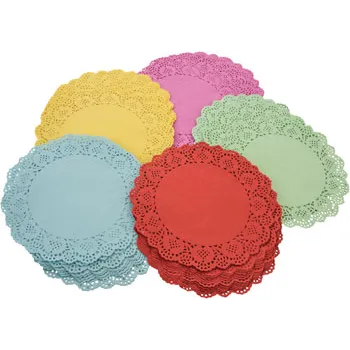 Coloured Doilies - Pack of 100