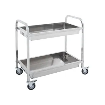 Multi-Purpose Stainless Steel Collage Trolley